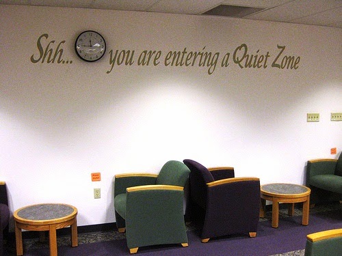 Library Online Lounge - Tarleton Libraries: Quiet Zones!