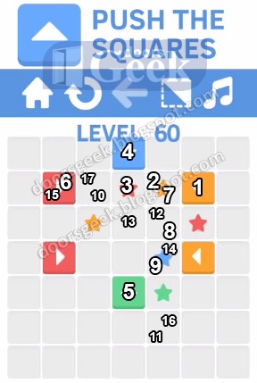 Push The Squares Level 60 ~ Doors Geek