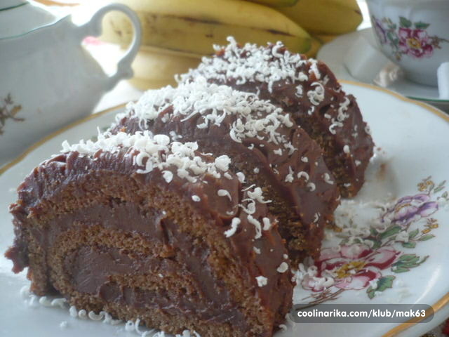 Najbolji recepti : ČOKOLADNA ROLADA! VRLO JEDNOSTAVAN RECEPT ZA ...