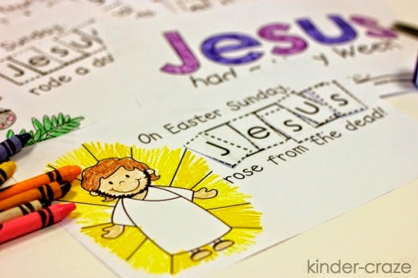 Faith Filled Freebies: FREE Emergent Readers to Teach the Meaning of Easter