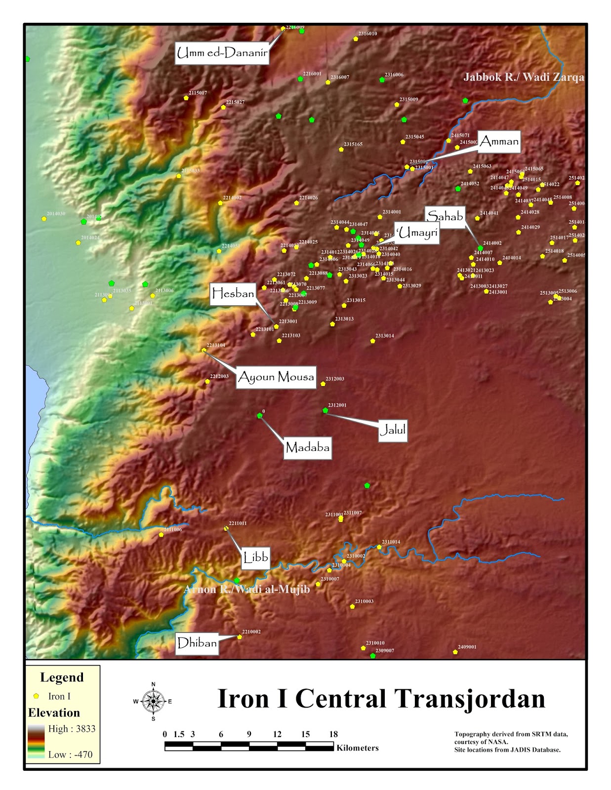 My Right Word: TransJordan's Israelite Presence