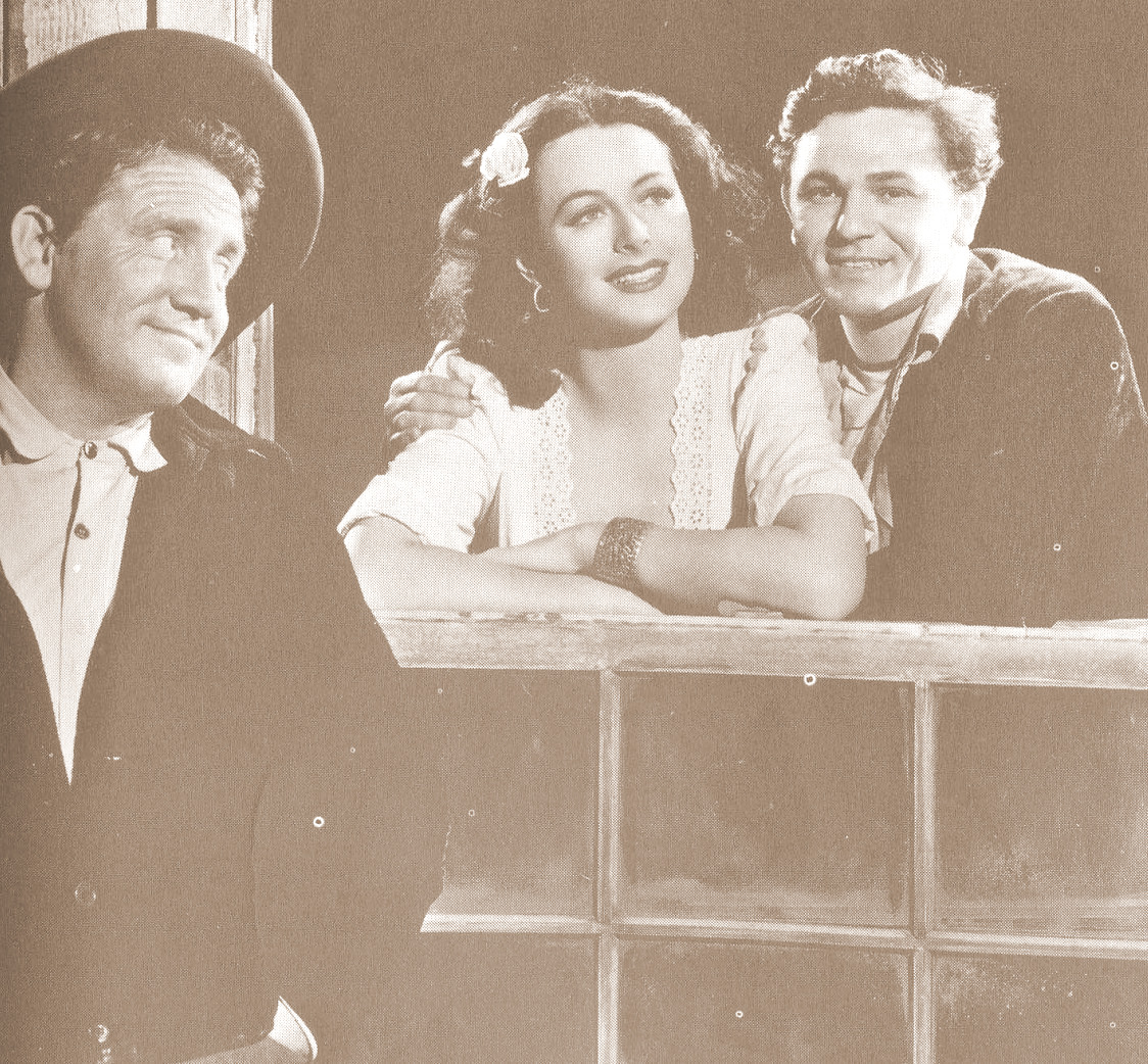 WEIRDLAND: John Garfield and Hedy Lamarr in "Tortilla Flat"