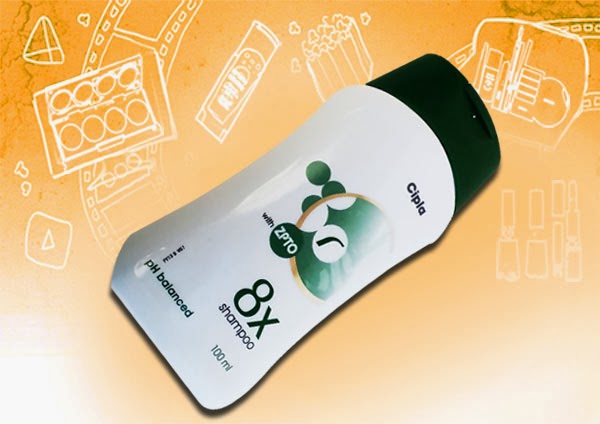 Flawless beauty: CIPLA 8X - BEST ANTI-DANDRUFF SHAMPOO