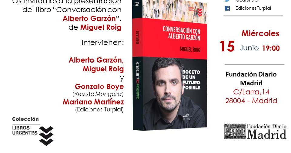 LA ESPINA ROJA: PRESENTACIÓN EN MADRID DEL NUEVO LIBRO "CONVERSACIÓN ...