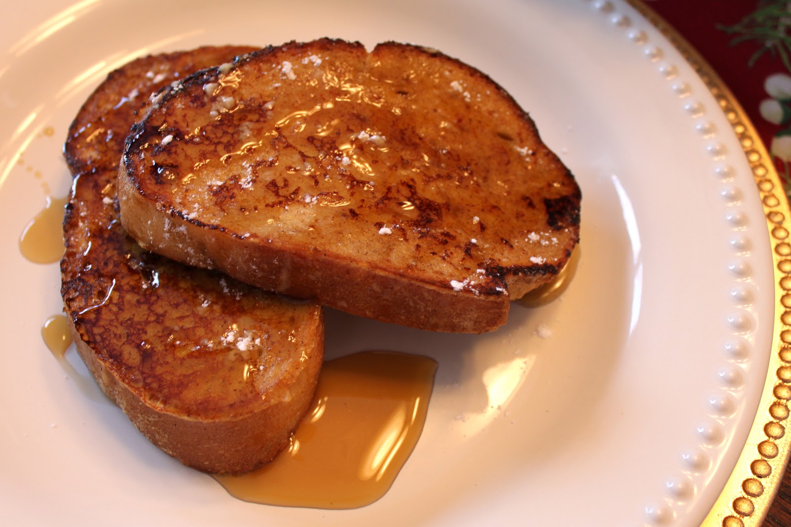Explore Love Eat: Vanilla Rum Soaked French Toast