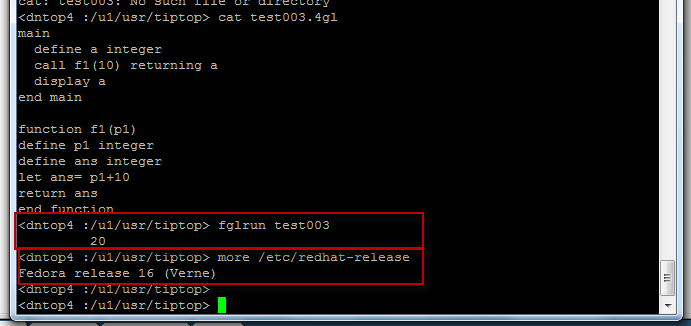 Darren Shen 的 Genero 4GL /TIPTOP / Linux shell 程式備忘