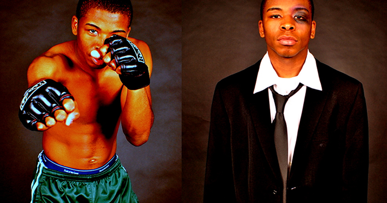 JFKMHS Digital Photo & Yearbook 2018: Assignment: Diptych with Interaction