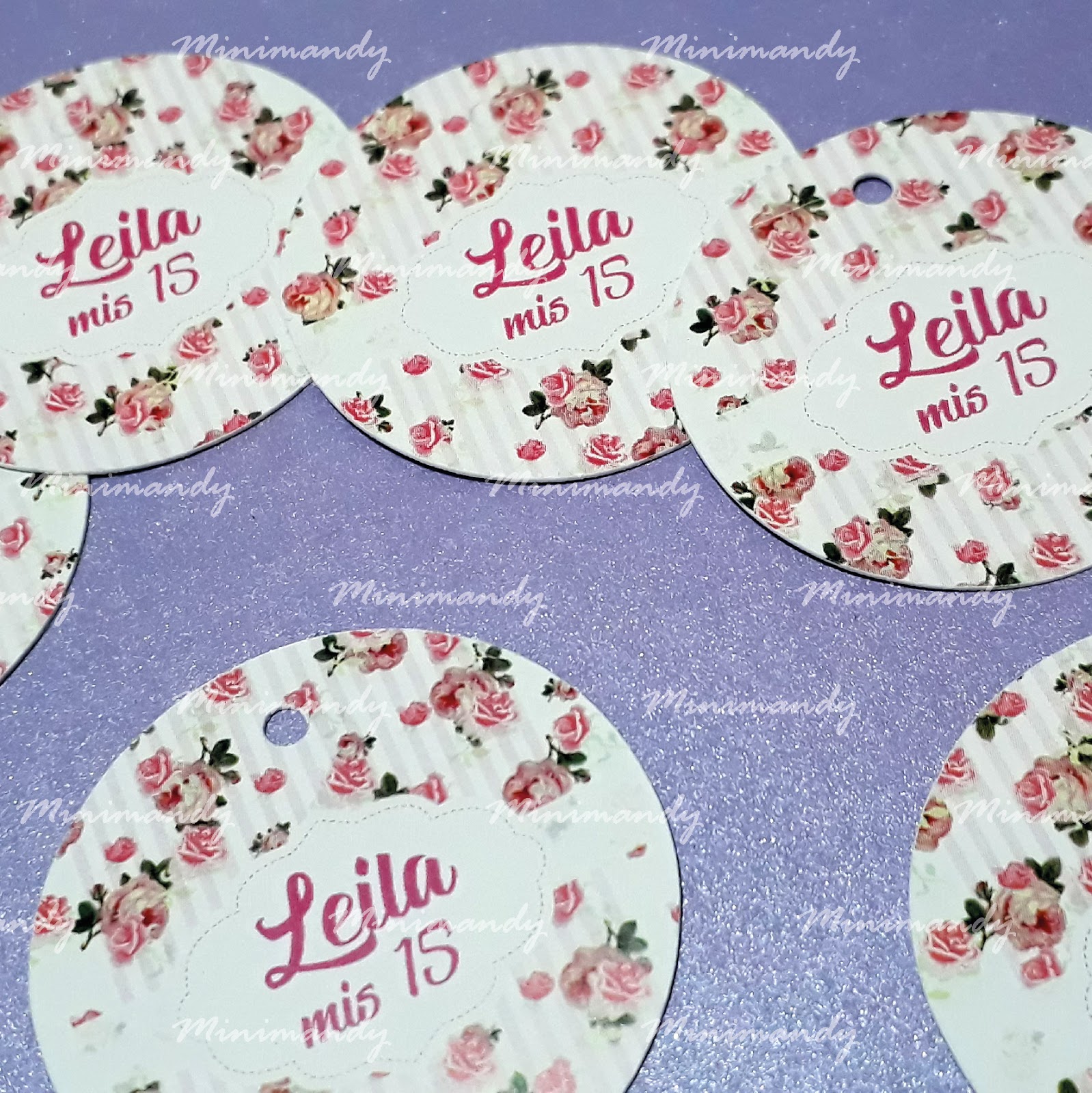 MinimandySign: Tag - 15 años - Shabby Chic