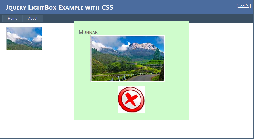 Aspdotnet Sharepoint Jquery Lightbox Example Using Css