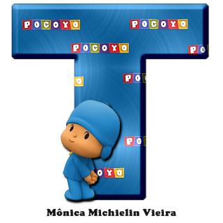 Letras de Pocoyo. Pocoyo Letters. - Oh my Alfabetos!