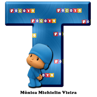 Letras de Pocoyo. Pocoyo Letters. - Oh my Alfabetos!