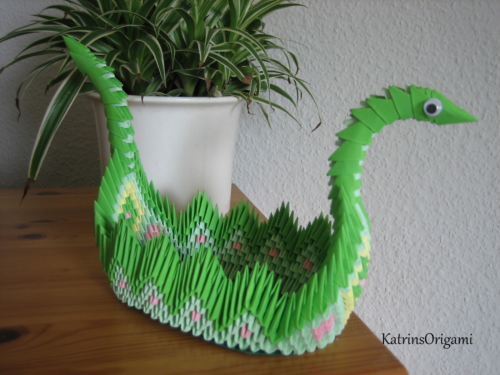 Origami die Kunst des Papierfaltens: 3D Origami