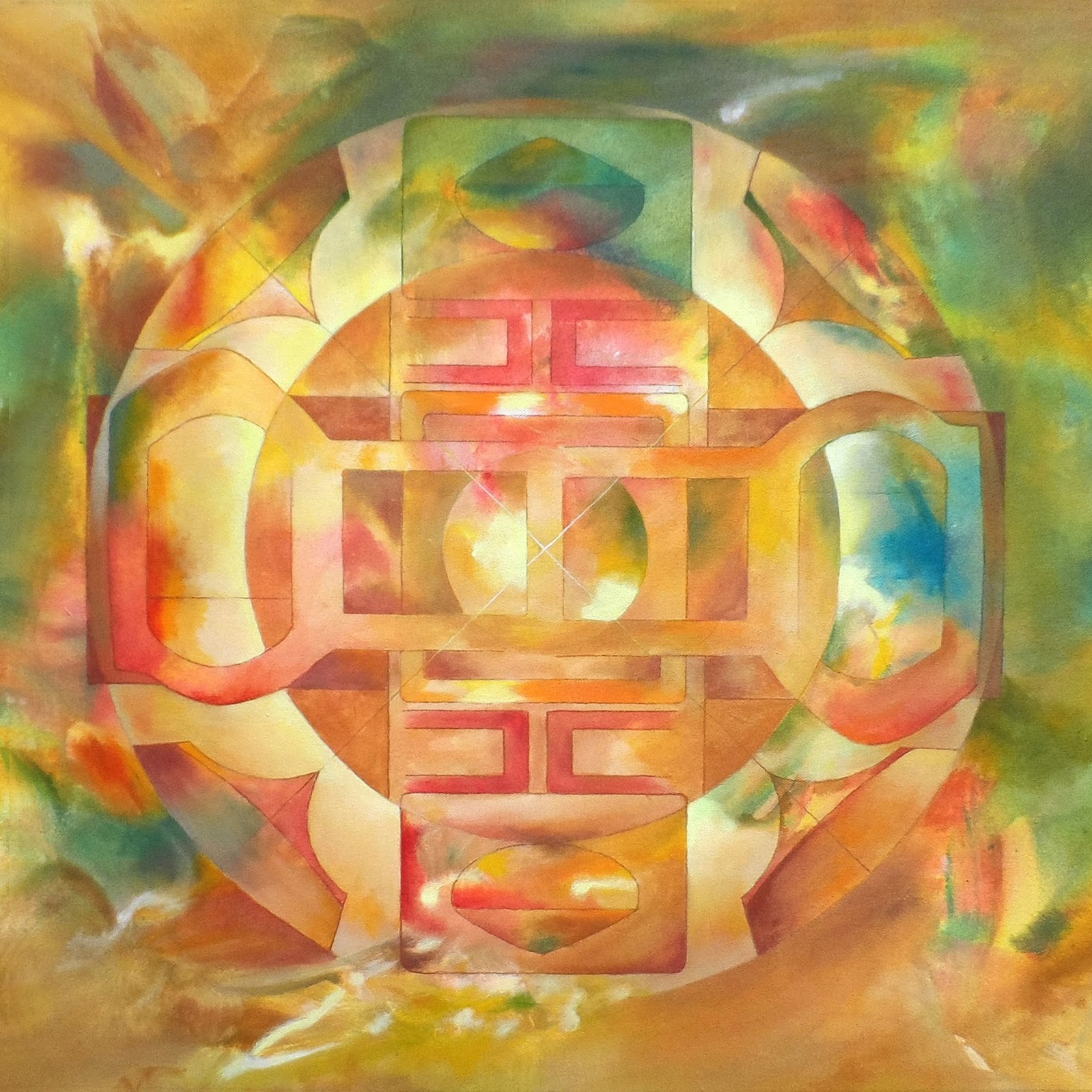 Mandalas de Emi Ramírez: INTI CHAKANA (Chakana del sol)