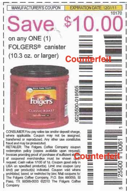 Coupons Are True Blessings: Beware of Counterfeit Coupons