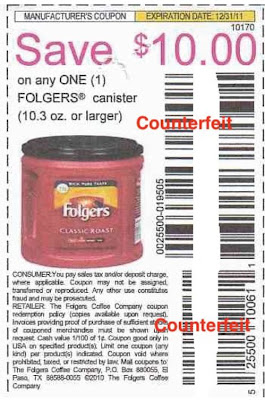 Coupons Are True Blessings: Beware of Counterfeit Coupons