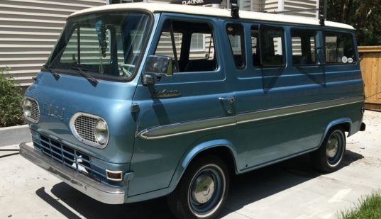 I Saw 3 Seas: The Old Blue Van 1801