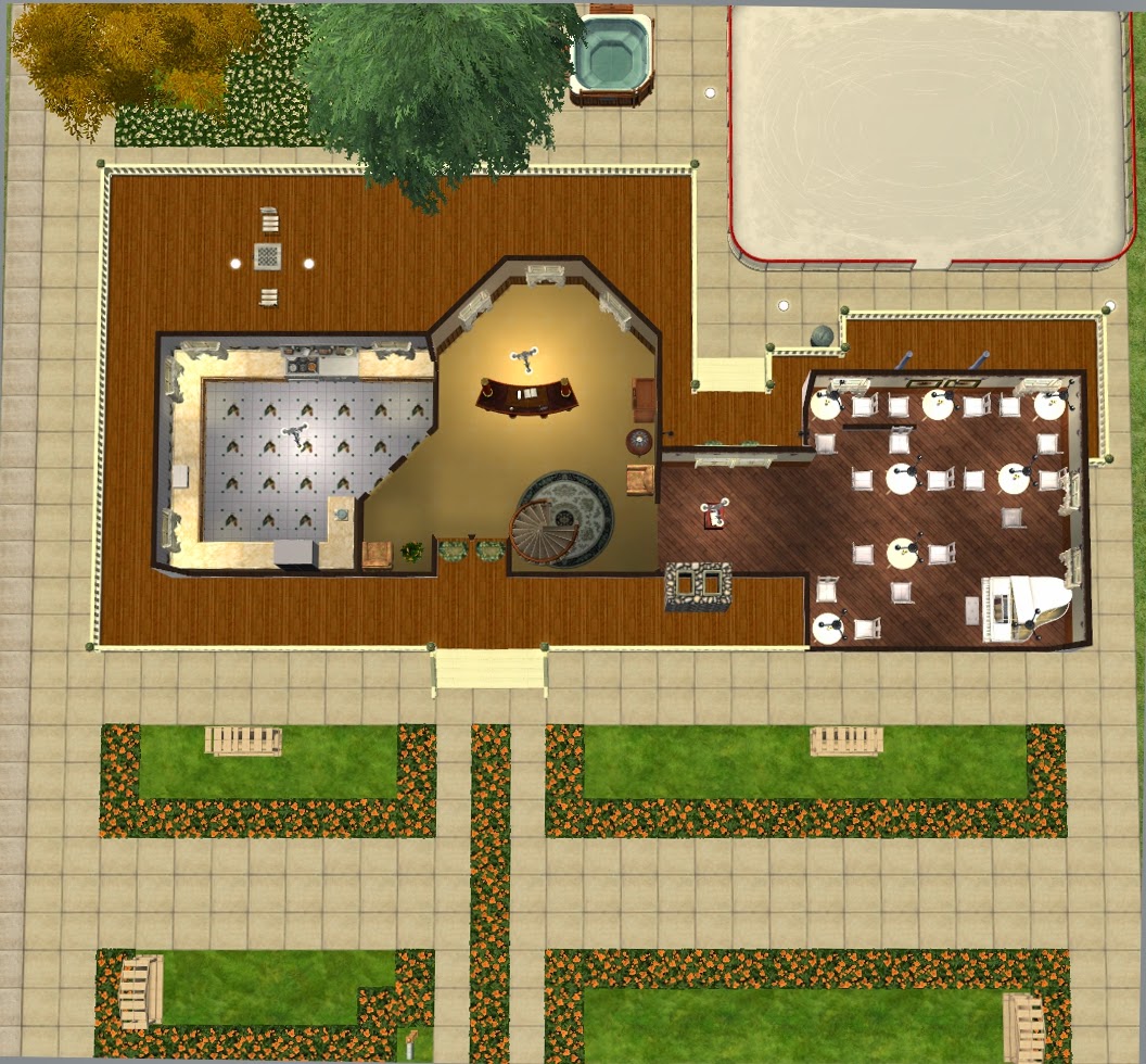 TheNinthWaveSims: The Sims 2 - Constance's Bed & Breakfast (BV Hotel Lot)