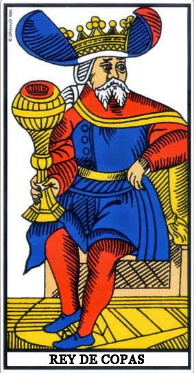 Espiritualidad y Tarot: Reina de copas y Rey de copas