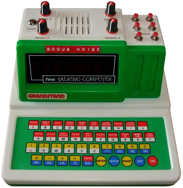 MATRIXSYNTH: Circuit Bent Grandstand IQ Builders First Talking Computer