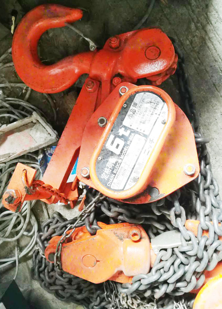 Products: chain block 6 tons long chain from japan