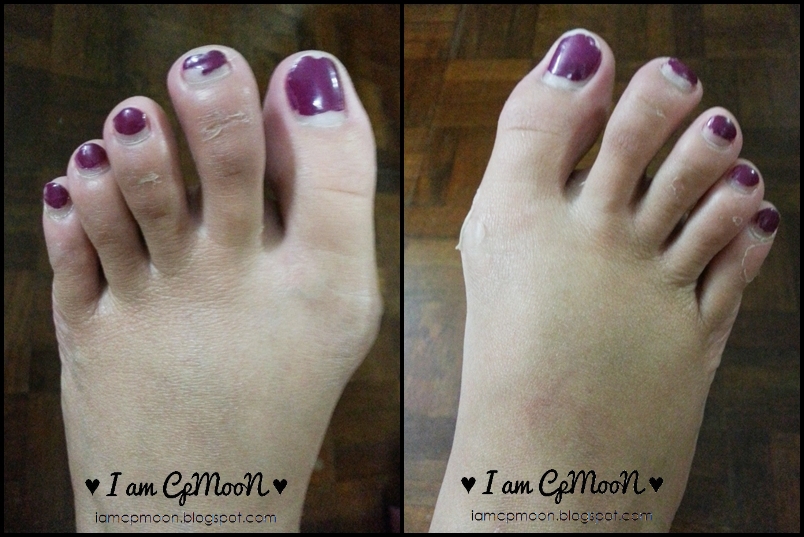 ♥ I am CpMooN ♥: Smooth Feet with BeautyQ Foot Mask