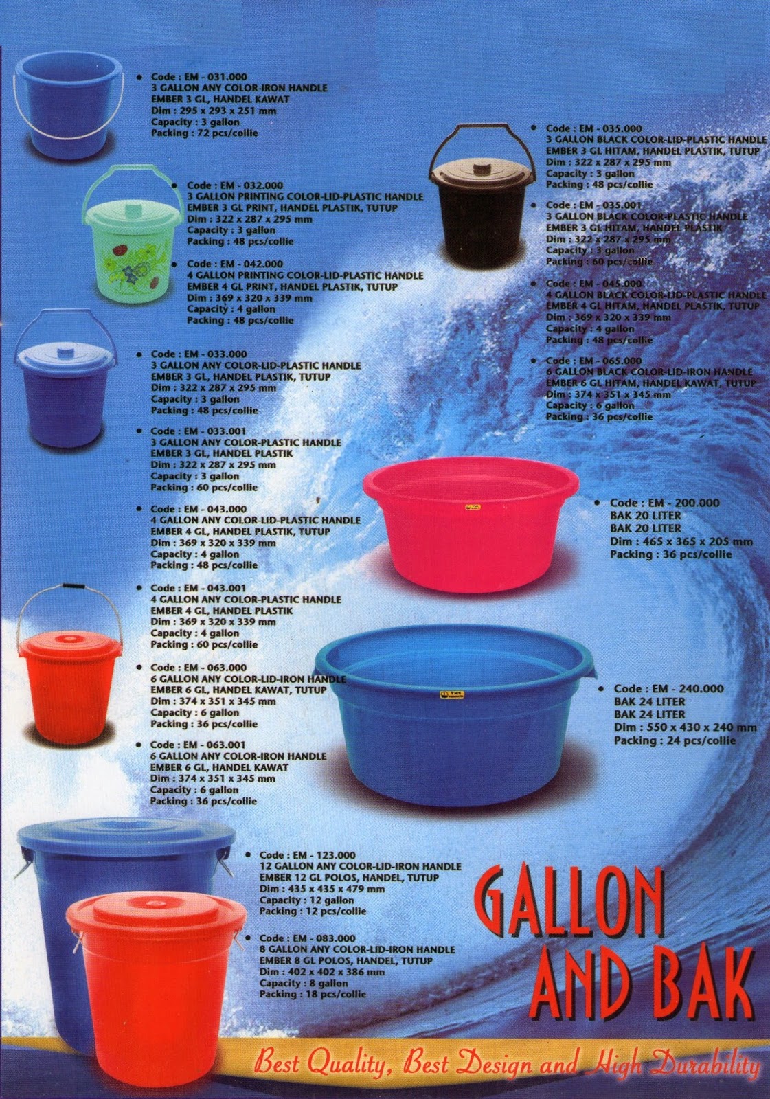 Selatan Jaya distributor barang plastik furnitur Surabaya Indonesia ...