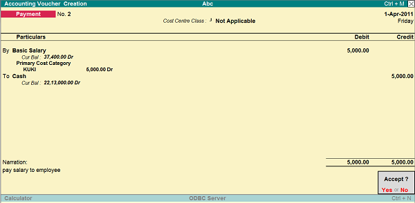 AllAboutCommerce: Types of Accounting Voucher in Tally