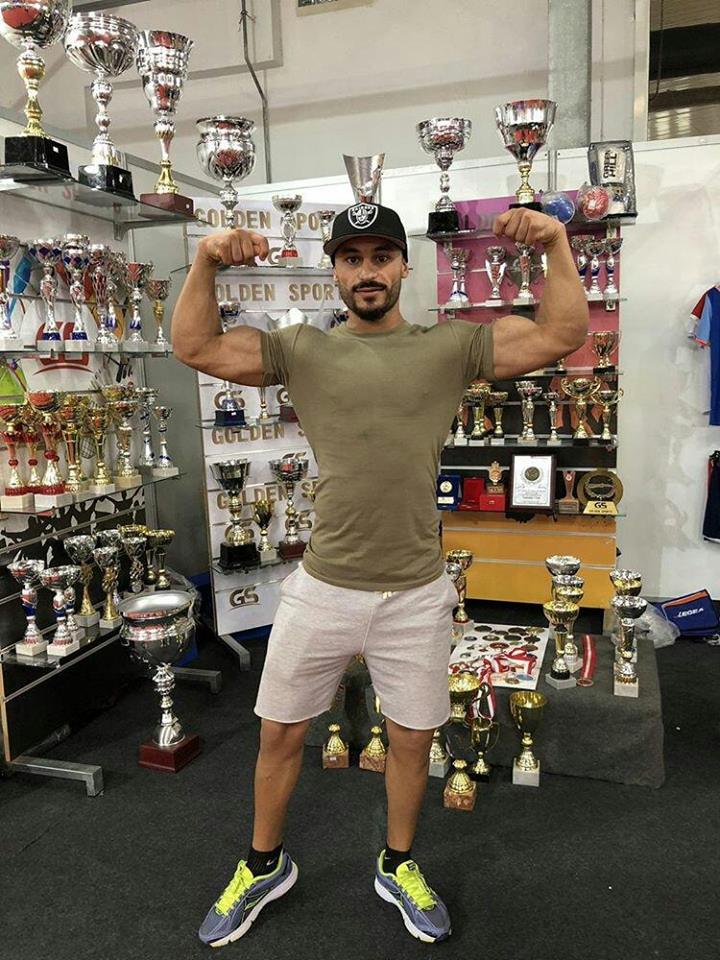 world bodybuilders pictures: tunisian bodybuilder Khalil Amdouni gym ...