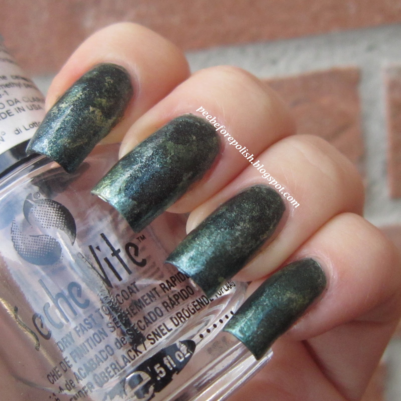 Pee Before Polish: Mish Mash Challenge #16: FAUX STONE [Labradorite ...