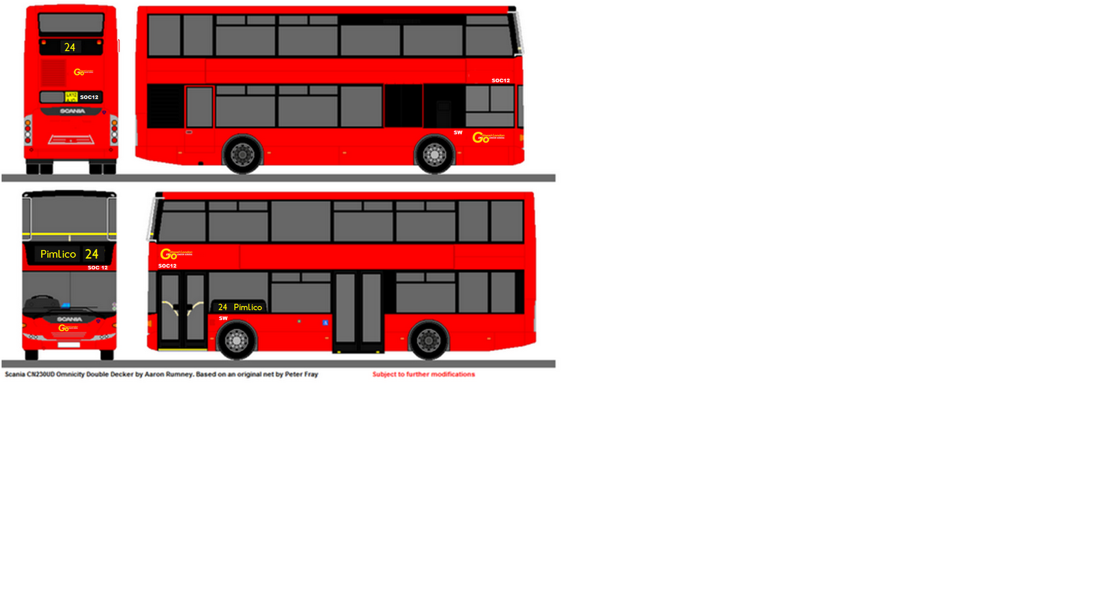 London Bus Blog: Route 24 Paper Nets