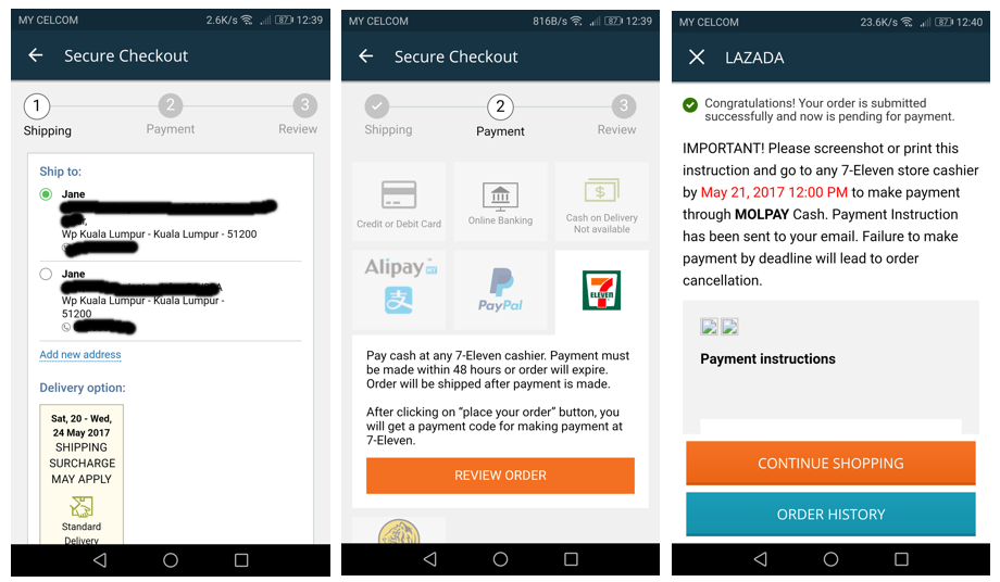 5 Little Angels: Shopping at Lazada Malaysia Easier with their App and ...