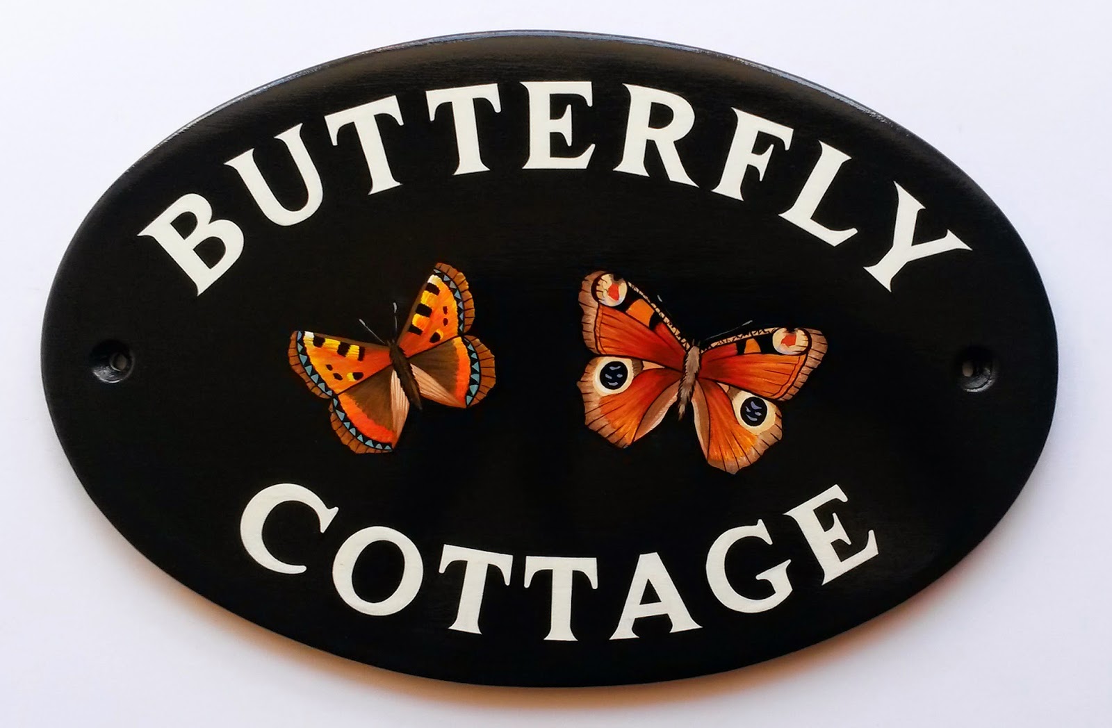 Hand Painted House Signs by Ceramic Art: Traditional hand painted house ...