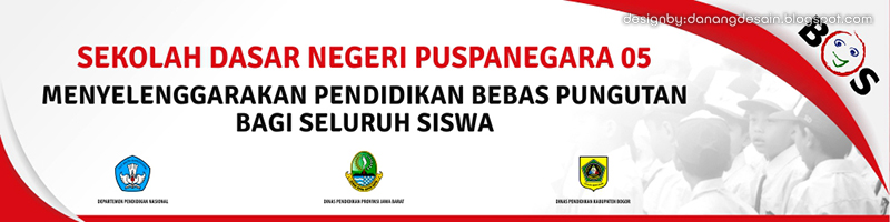 Contoh Desain Spanduk Banner Dana BOS - Contoh Desain Banner Spanduk