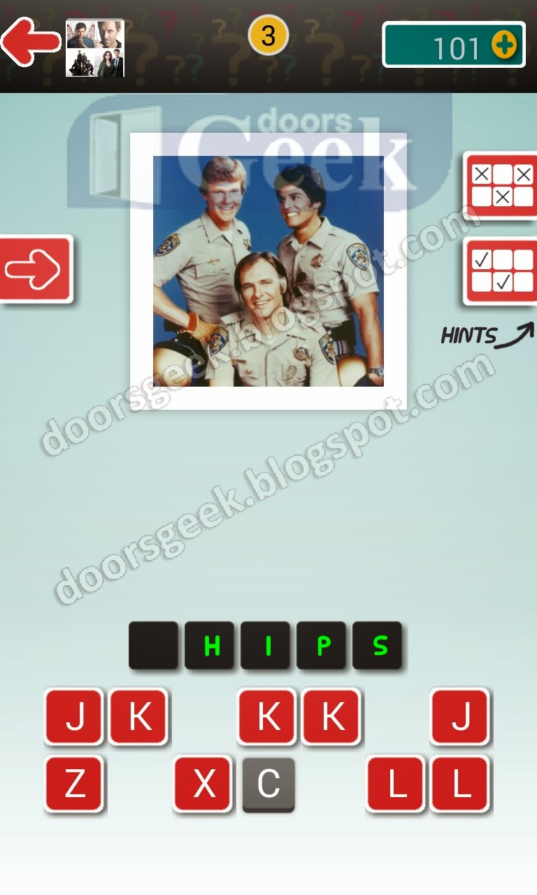 Guess the TV Show - Level 33-3 Answer ~ Doors Geek