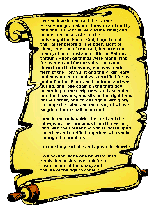 The Bottom Line: CONFESSIONS AND CREEDS