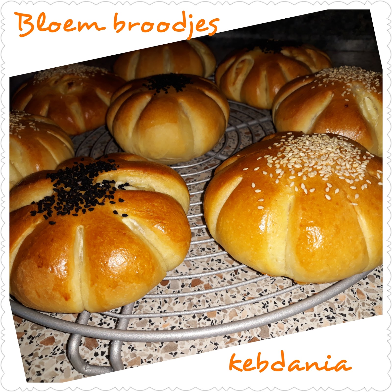 Bloem broodjes