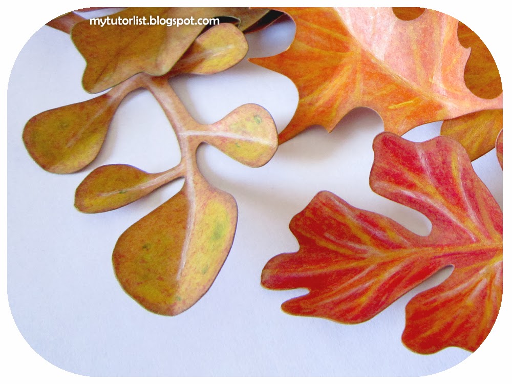The Autumn Wedding: DIY Fall Leaves Tutorial