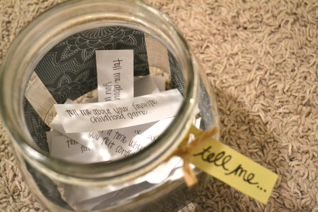 bits and pieces of flair: *tutorial: conversation starter jar*