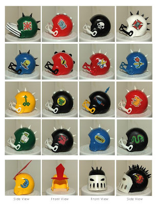 Confessions of a Miniature Modeler: Blood Bowl Helmets