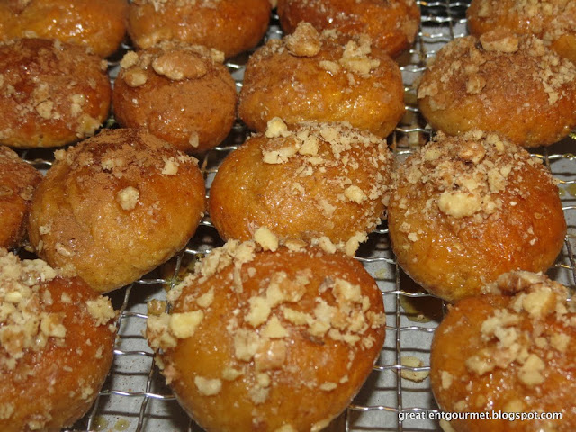 Great Lent Gourmet: DAY 12: Melomakarona or Finikia - Vegan Greek Honey ...