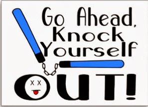 O que quer dizer "knock yourself out"? ~ ESPAÇO ENGLISH