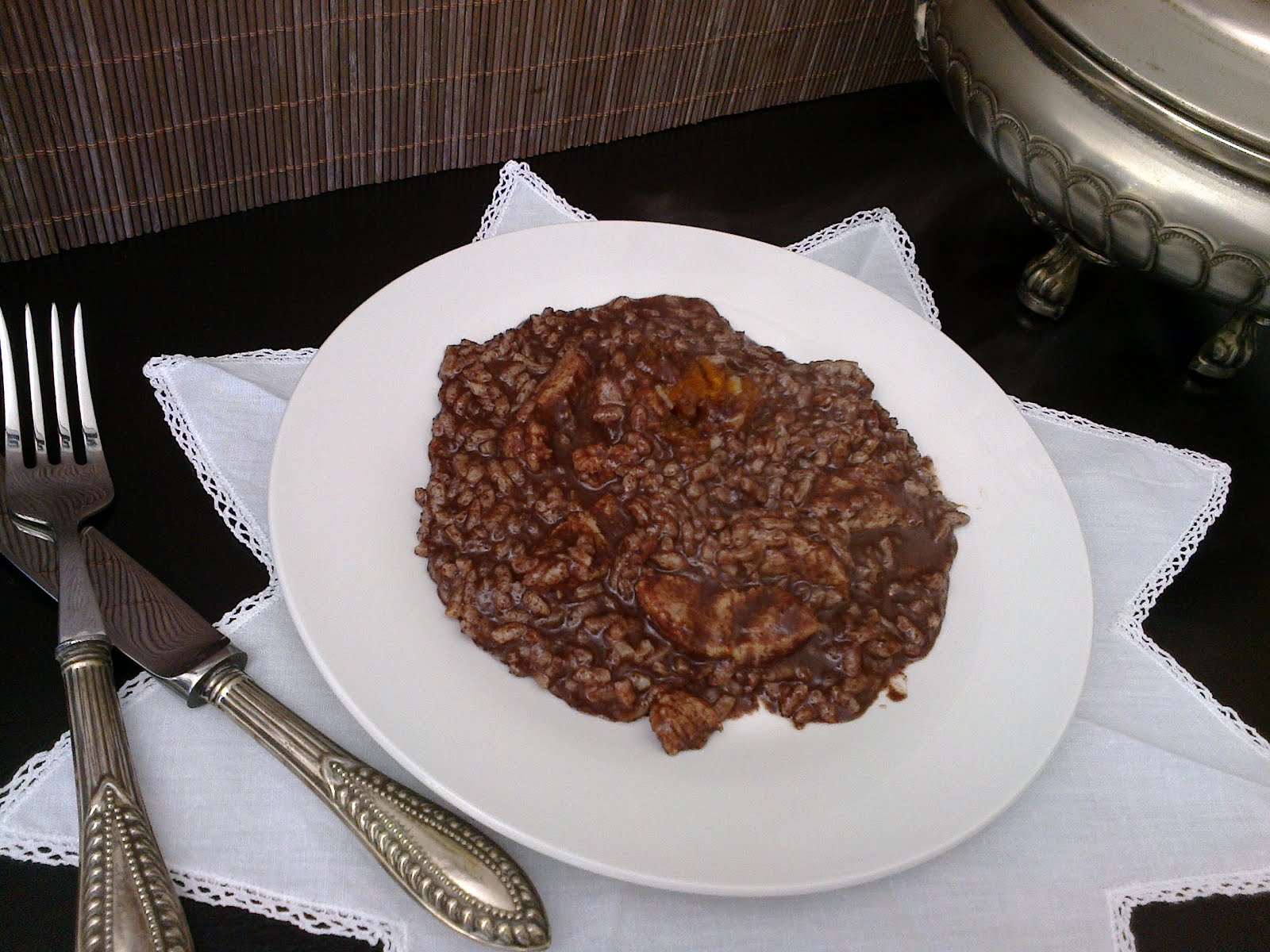 Guloso qb: Arroz de sarrabulho rápido ... à moda cá de casa