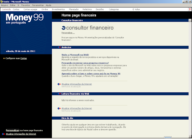 Sempre Poupando: Utilize o Ms Money 97 para fazer seu planejamento ...
