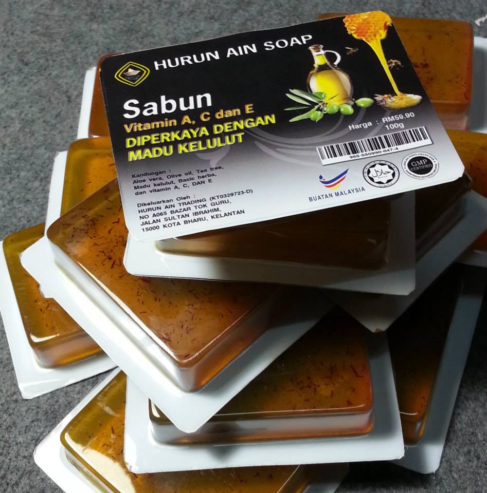 ~ Sabun Madu Kelulut Vitamin A,C & E