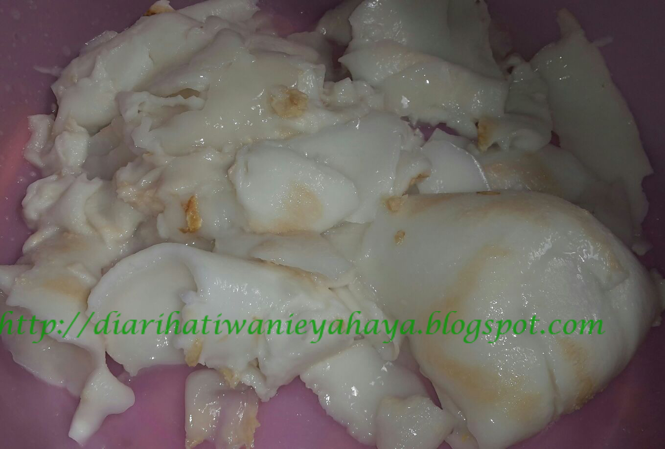 DIARI HATI WANIE YAHAYA: KUIH KALAKATAR (BINGKA KELAPA)