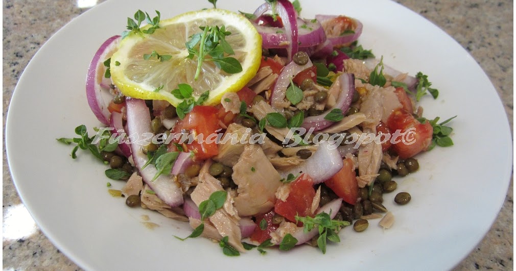 Fűszermánia: Tonhal saláta lencsével