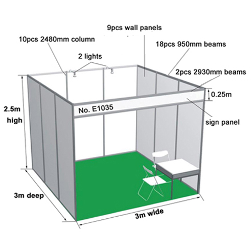 PARTISI PAMERAN | STAND PAMERAN | BOOTH PAMERAN | ALMUNIUM R8 ...