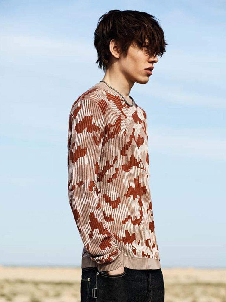 Male Model Otaku: Sebastian Ahman: Spring/Summer 2014 Runway 【Paris~NY】