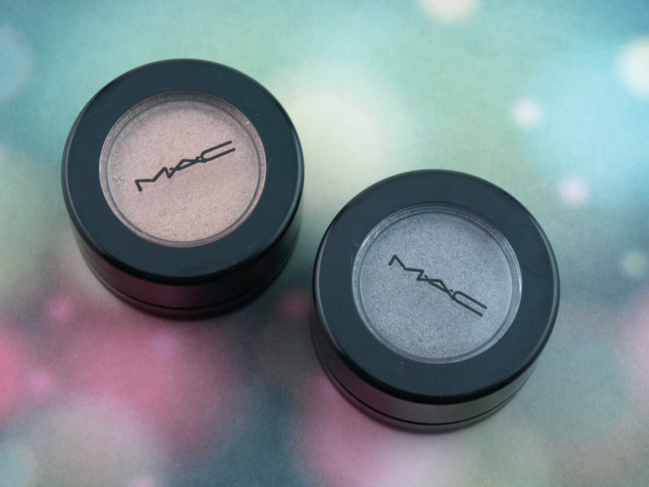 MAC Electric Cool Eye Shadows in "In Orbit" & "Electroplate": Review ...