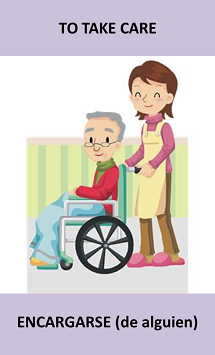 El Clemente Inglés: MIÉRCOLES - PHRASAL VERBS ("To take care of")